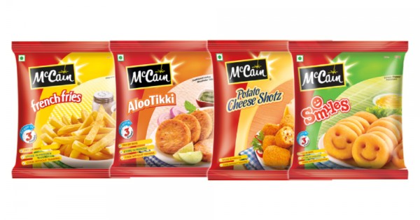 McCain Frozen Snacks ( 4 items)